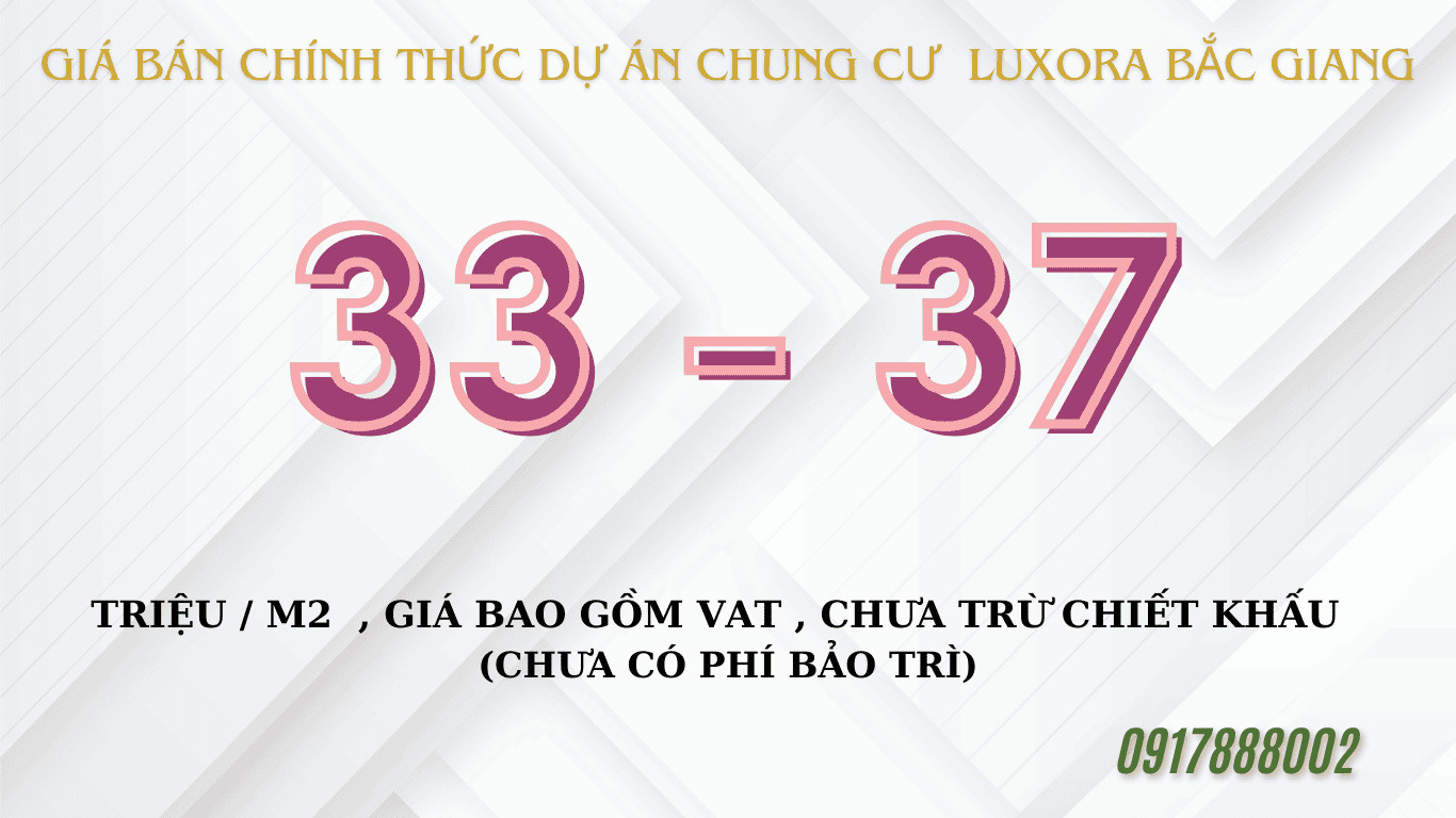 Chung cư Luxora Bắc Giang: Tổng Quan Dự Án và Tiềm Năng Đầu Tư - Inter Stella